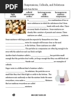 Science 6 Q2 Worksheet Week 14 | PDF | Invertebrate | Egg