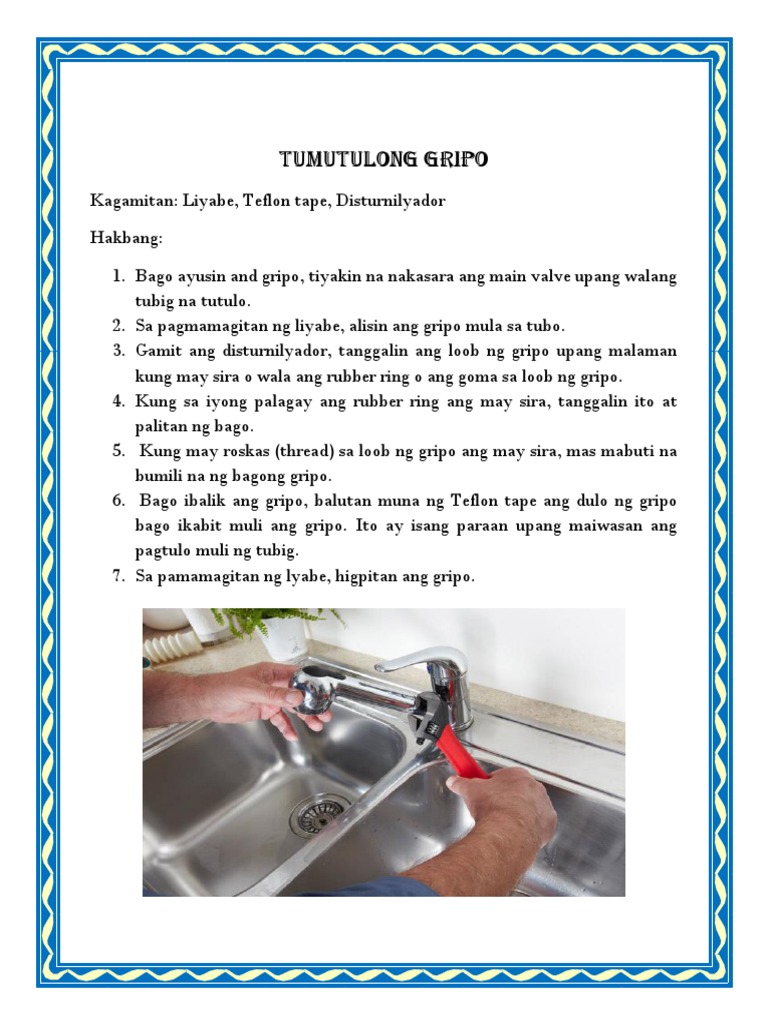 Paggawa NG Gripo | PDF
