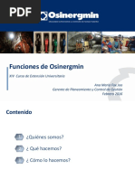 Rol y Funciones Del Osinergmin | PDF | Minería | Monopolio