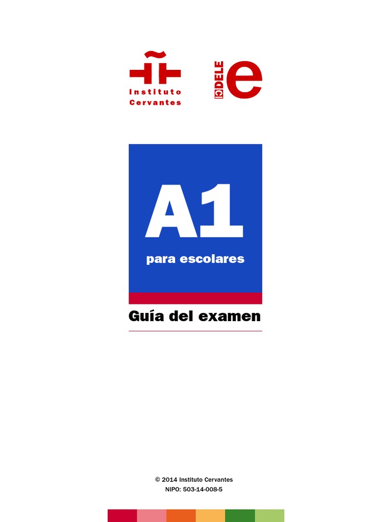 Guía A1 Escolar | PDF | Lengua española | Prueba (evaluación)