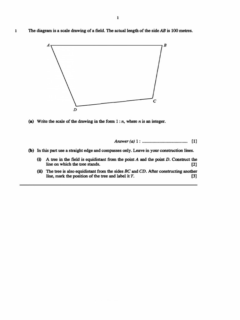Loci (Questions) | Angle | Triangle