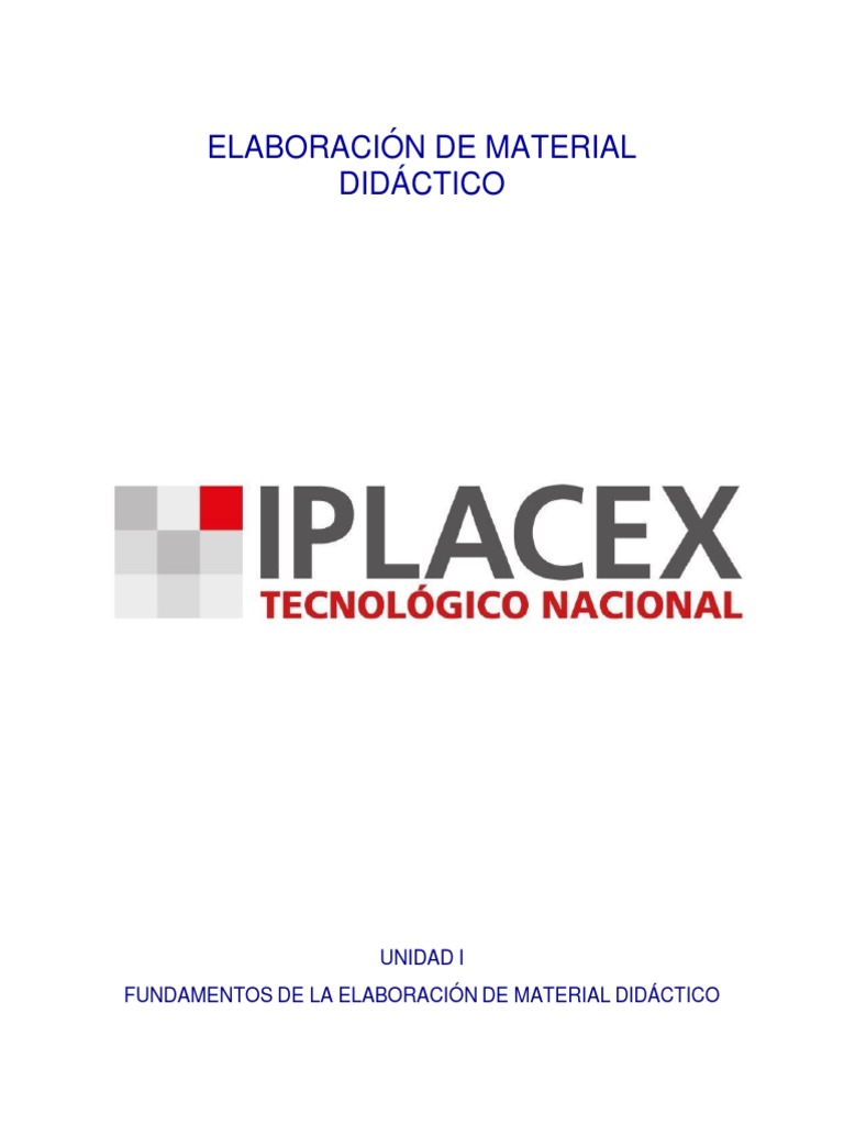 Elaboracion de Material Didactico Semana 1 | PDF | Aprendizaje | Maestros