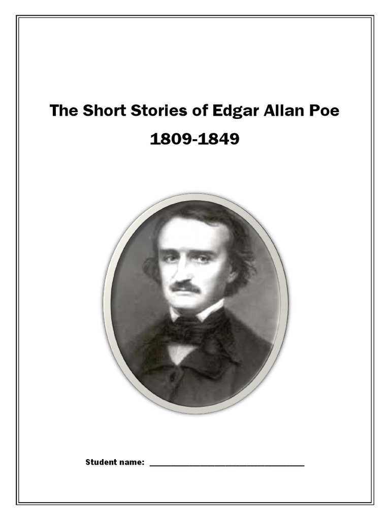 Poe's Short Stories - Booklet | PDF | Edgar Allan Poe
