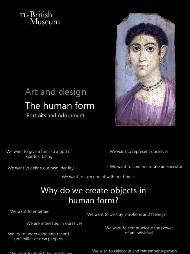 The Human Form: Exploring Portraiture, Adornment, and Artistic ...