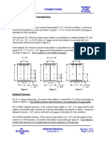 Batten Plate Design for Compression Members | PDF | Bending | Shear Stress