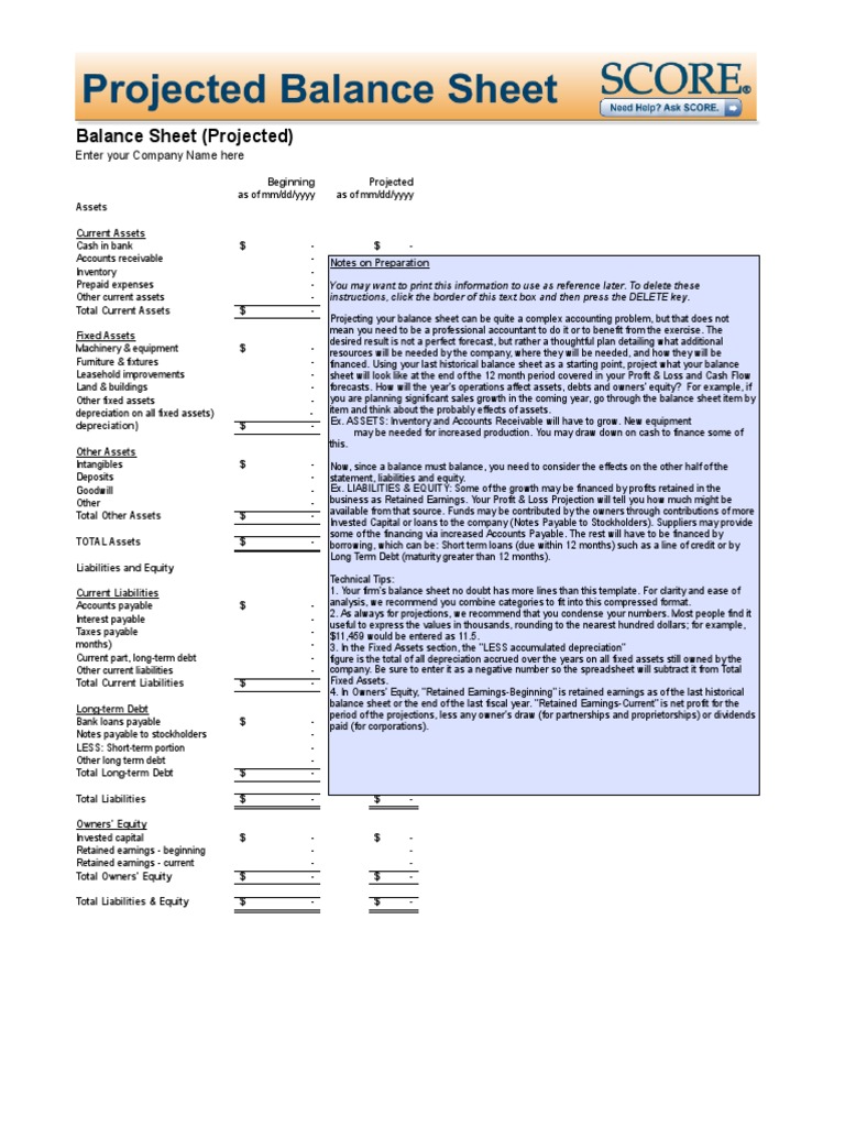 Projecting the Future: A Title Template and Instructions for Creating a ...
