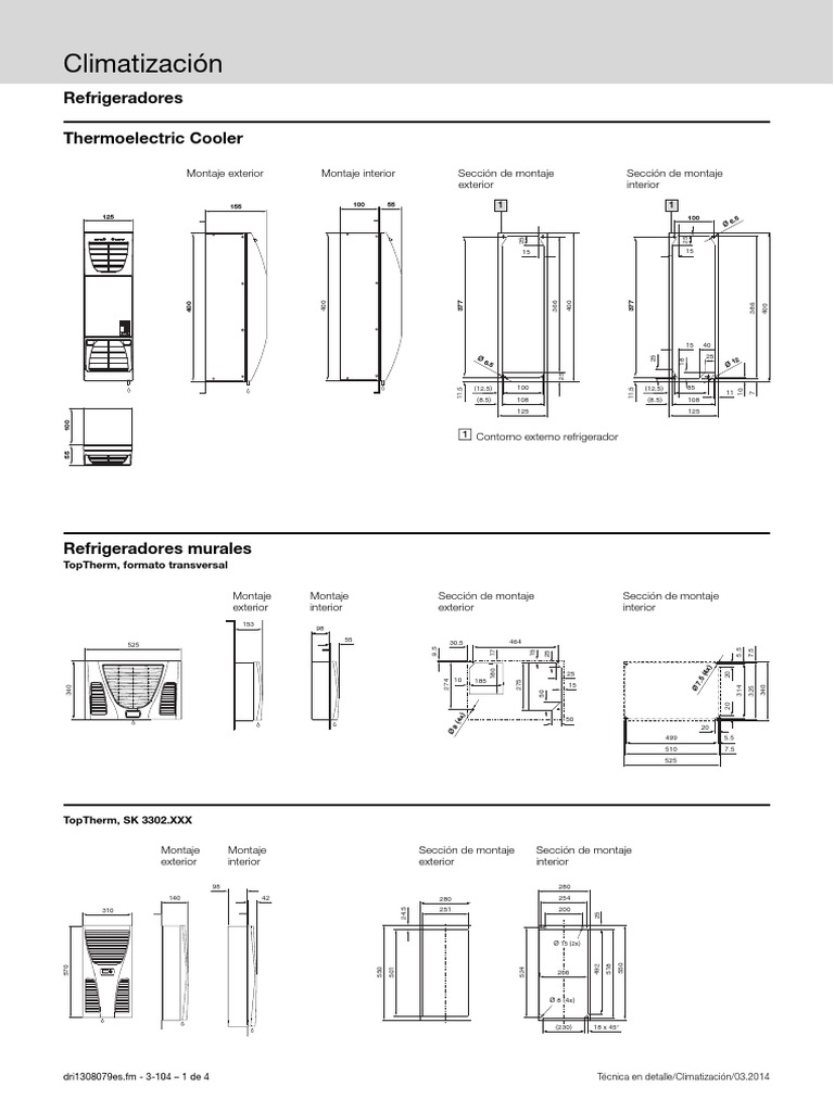 Rittal 3186930 Technik Im Detail 3 3243 PDF | PDF | Naturaleza