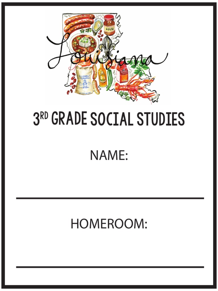 3 Grade Social Studies: Name | PDF | Louisiana | Stream