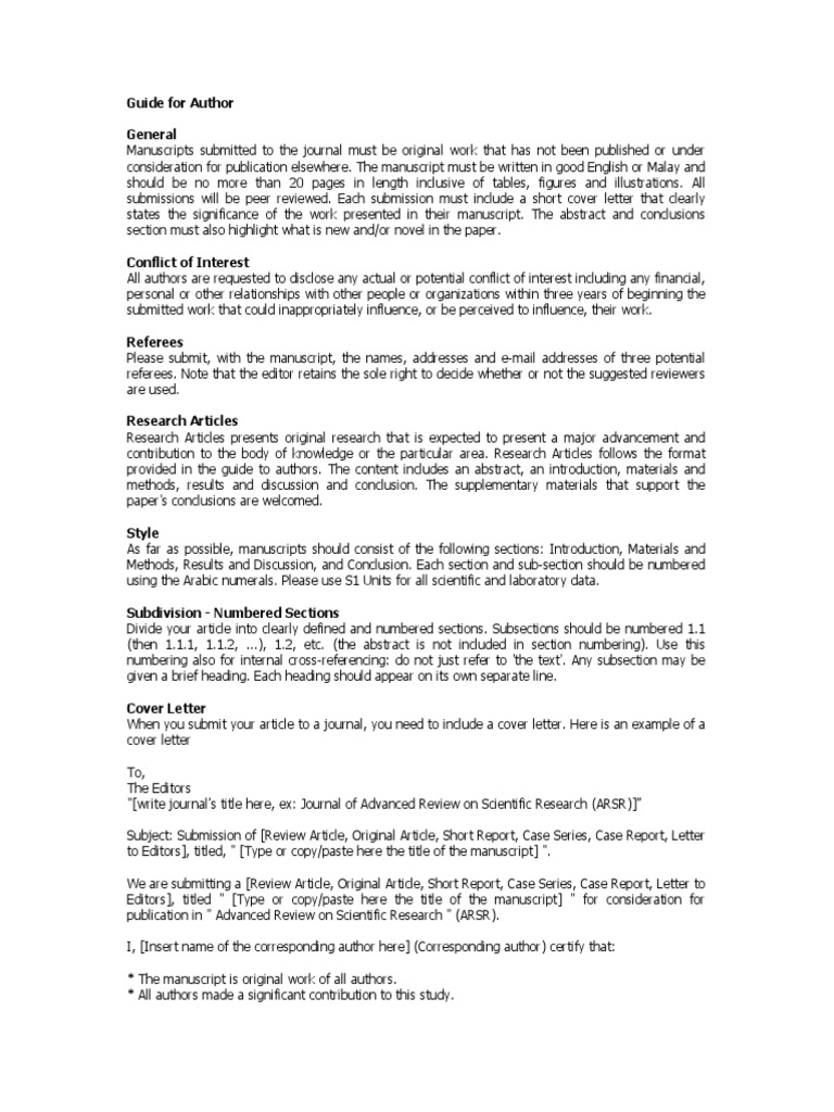 Guide PDF | PDF | Academic Journal | Academic Publishing