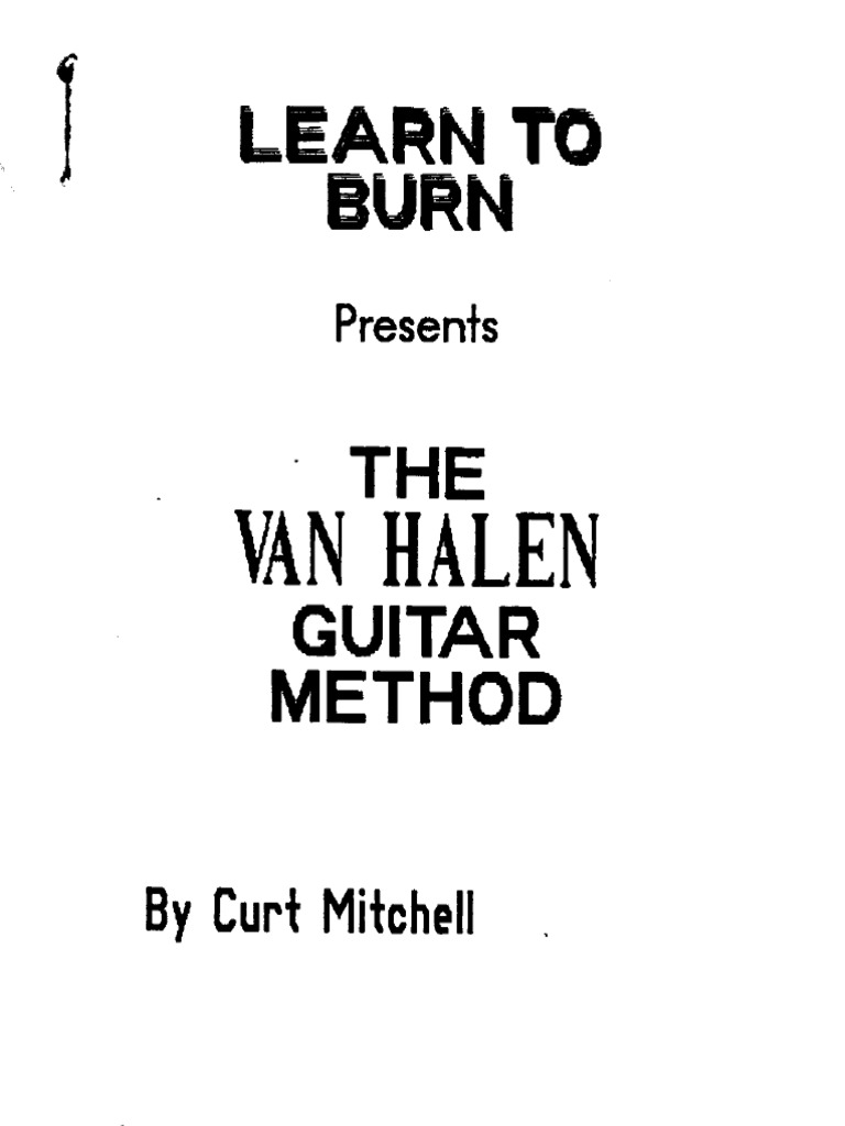 Curt Mitchell The Van Halen Guitar Method Pdf Pdf