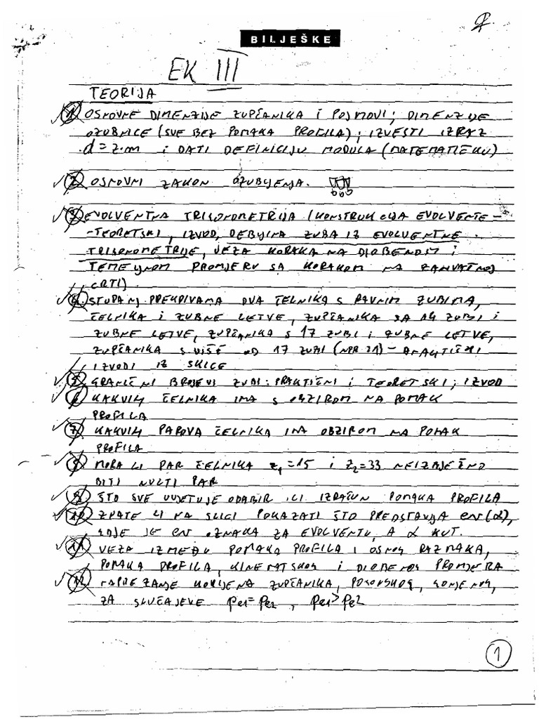 EK 3 Teorija PDF | PDF