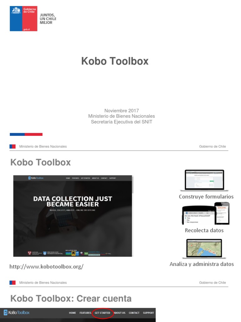 Guía de Uso de Kobo Toolbox en Español | PDF | Point and Click | Google ...