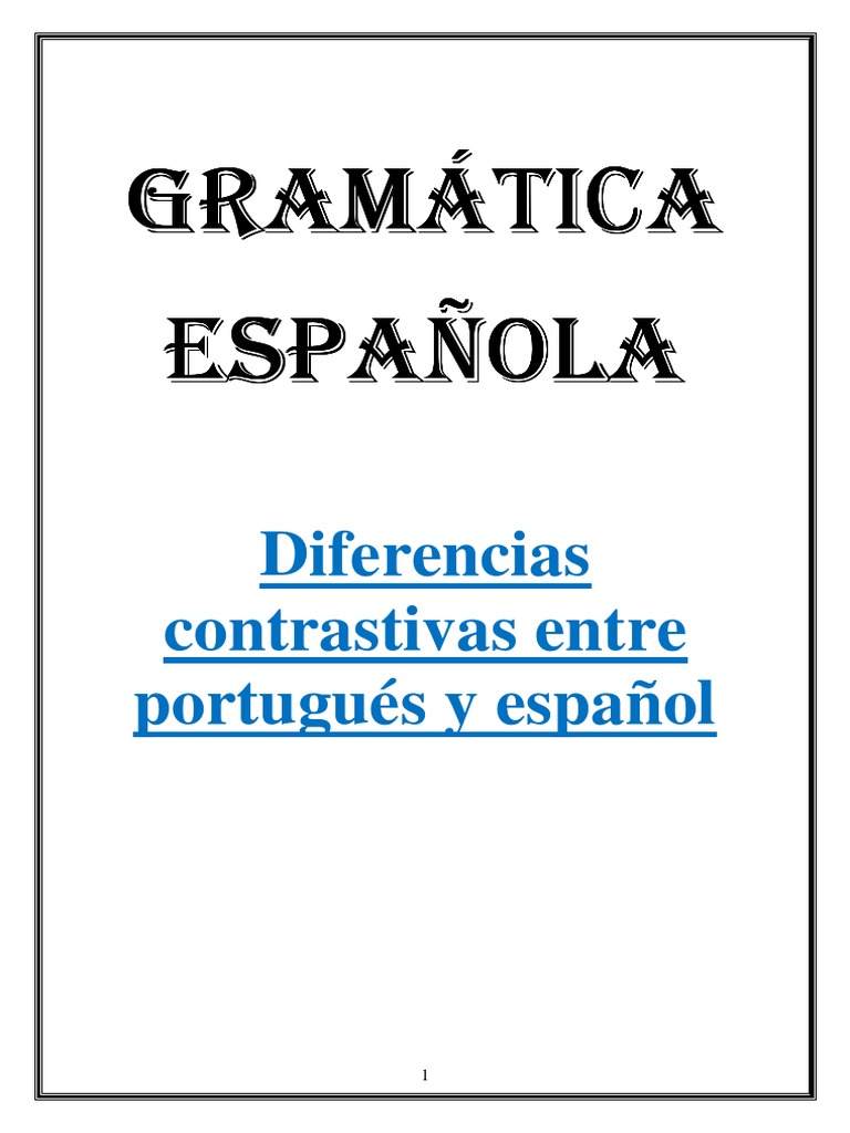 Gramatica Española PDF | PDF | Adjetivo | Género gramatical