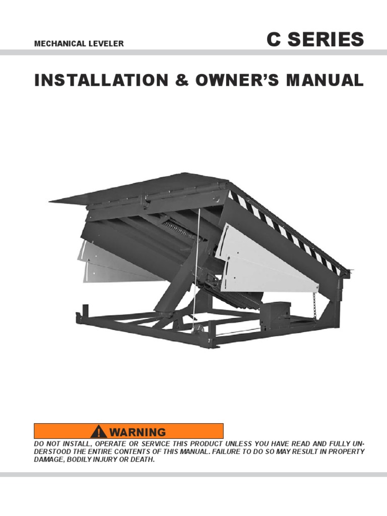 FMC Manual | PDF | Elevator | Truck
