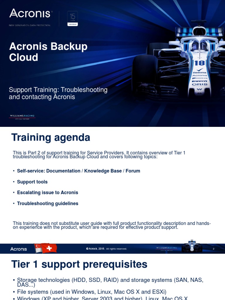 Acronis Backup Cloud v.7.7 Troubleshooting en | PDF | Hyper V | Cloud Computing