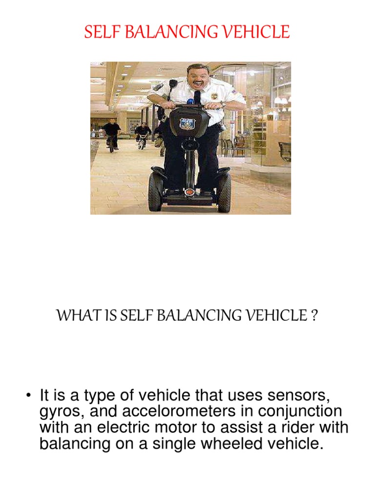 Self Balancing Vehicle | PDF | Gyroscope | Rotation