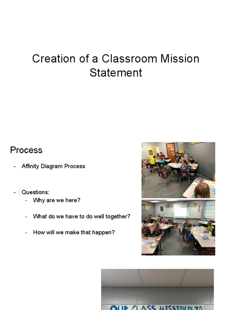 Class Mission Statement | PDF
