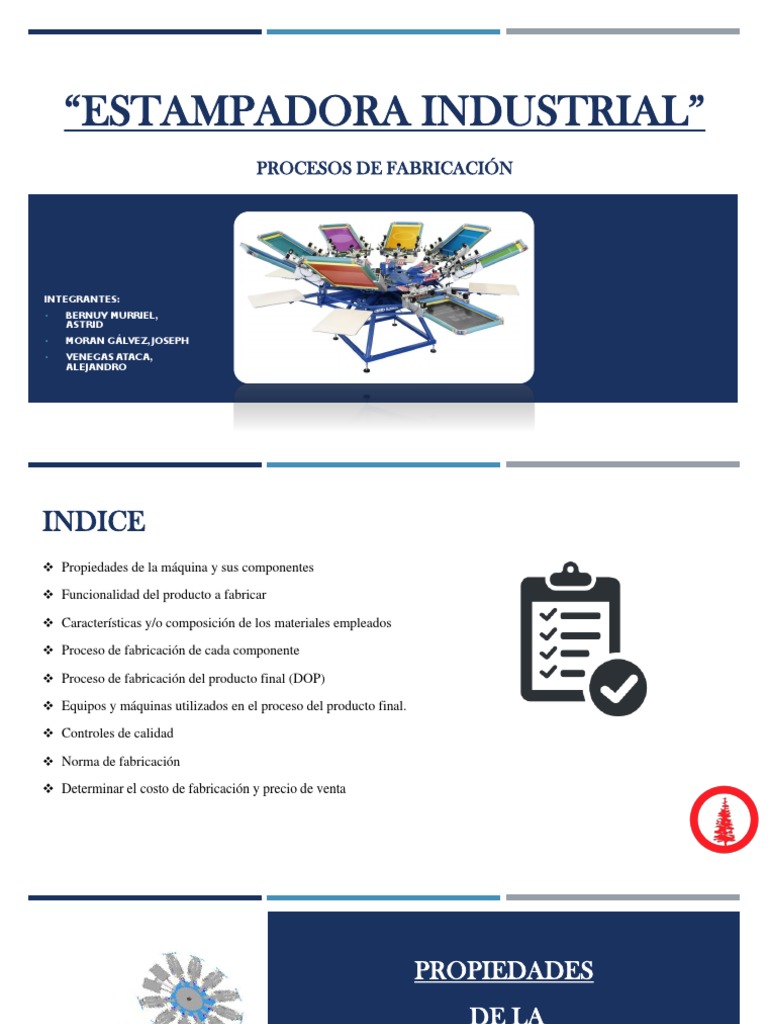 Estampadora Industrial: Proceso y Costos | PDF | Acero | Neumático