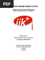 Laporan Pratikum Tes Hemoglobin Kelompok 2-1 | PDF | Sains & Matematika