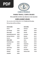 Sliema-Valletta Ferry Timetable | PDF | Public Transport