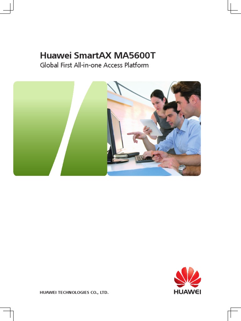 Huawei SmartAX MA5600T MA5603T Brief Product Brochure (2016) PDF | PDF ...