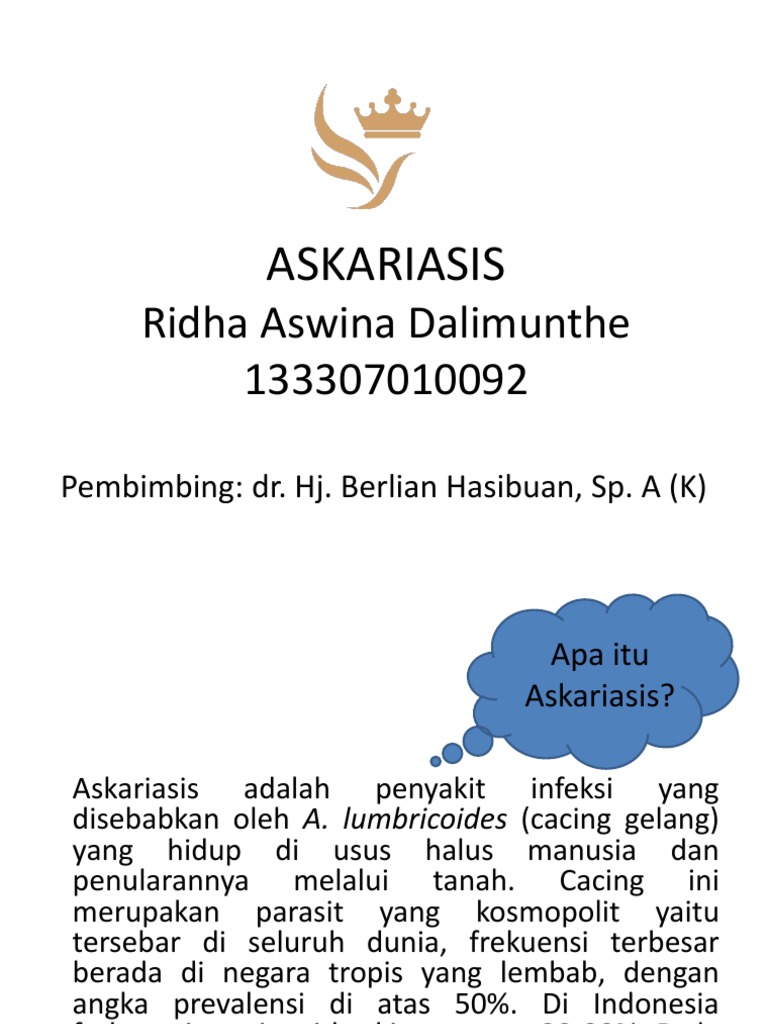 ASKARIASIS | PDF