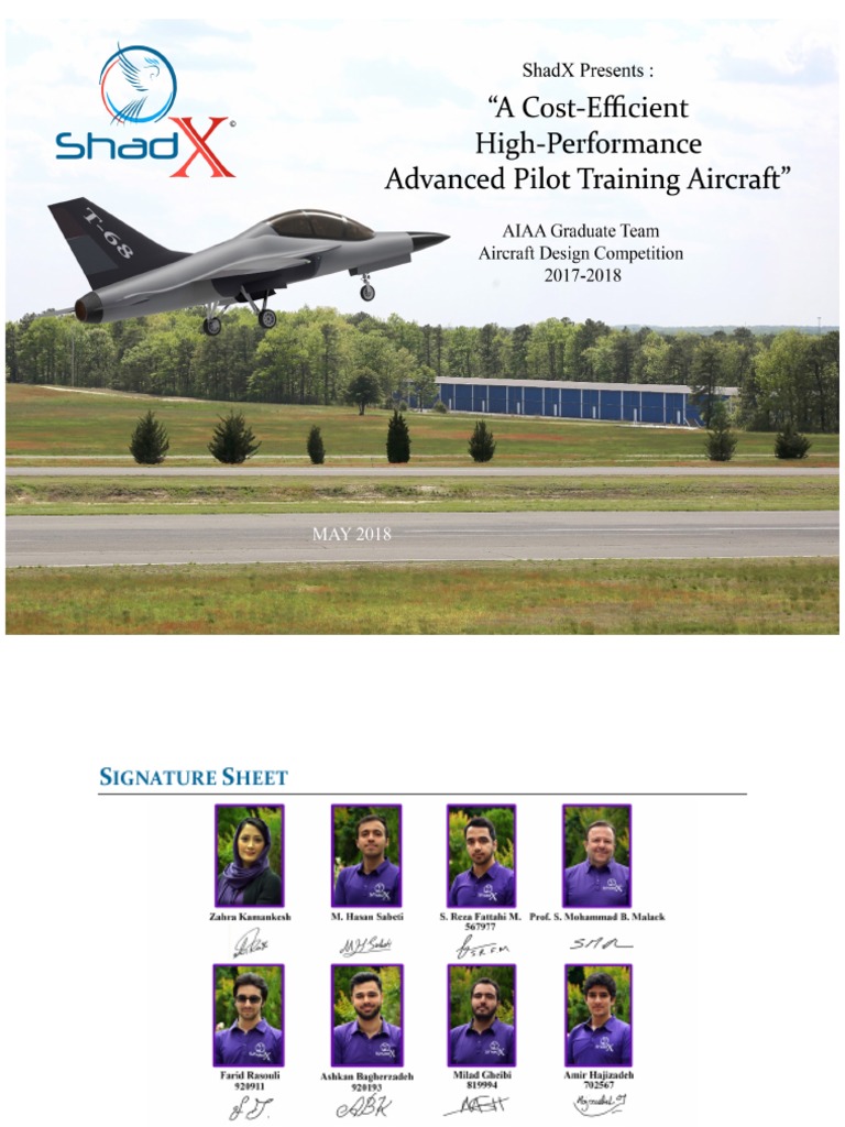 A Cost-Efficient High-Performance Advanced Pilot Training Aircraft ...