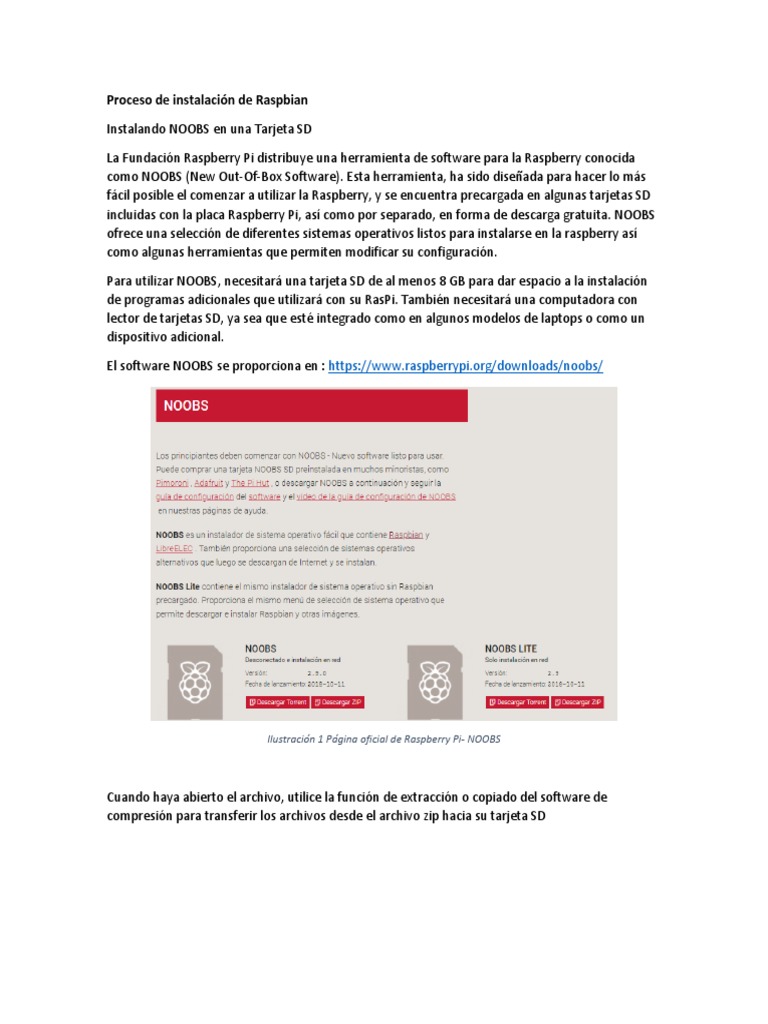 Proceso de Instalación de Raspbian y LAMP | PDF | Php | Servidor HTTP Apache