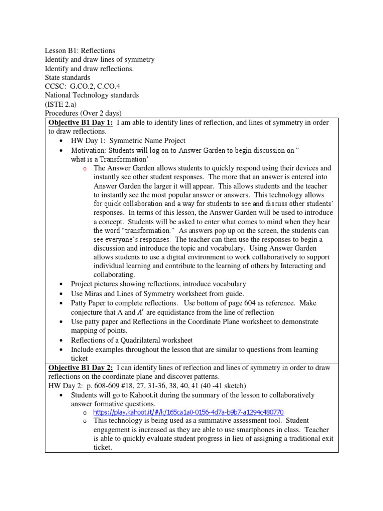 B1 Lesson Plan | PDF | Cognitive Science | Communication