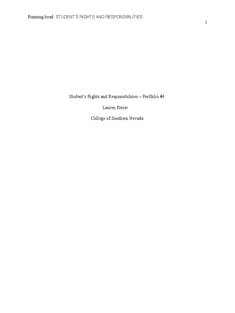 Student Rights in School Dress Codes | PDF | First Amendment To The ...