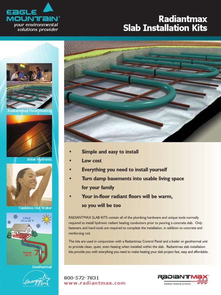 Slab - Packages Radiant Heat | PDF | Heating, Ventilating, And Air ...