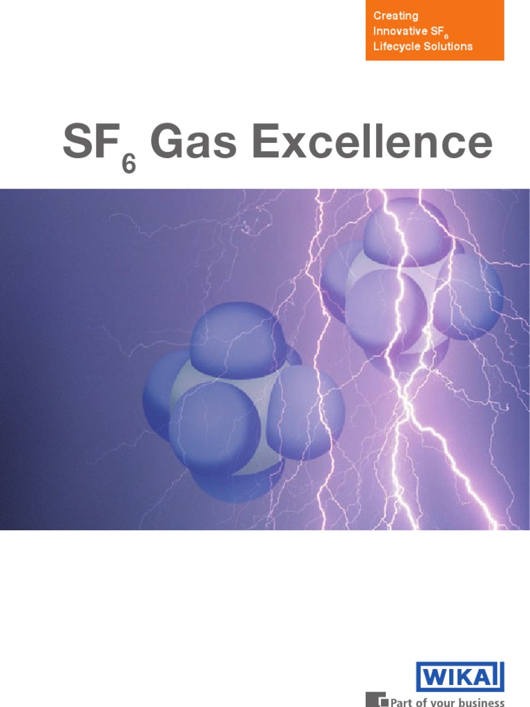 SF6 Brochure | PDF | Chemistry | Physical Sciences