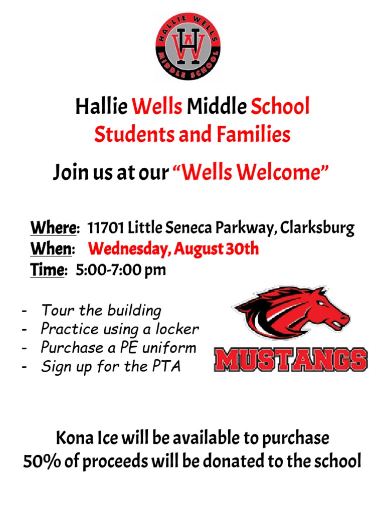 Wells Welcome Flyer | PDF