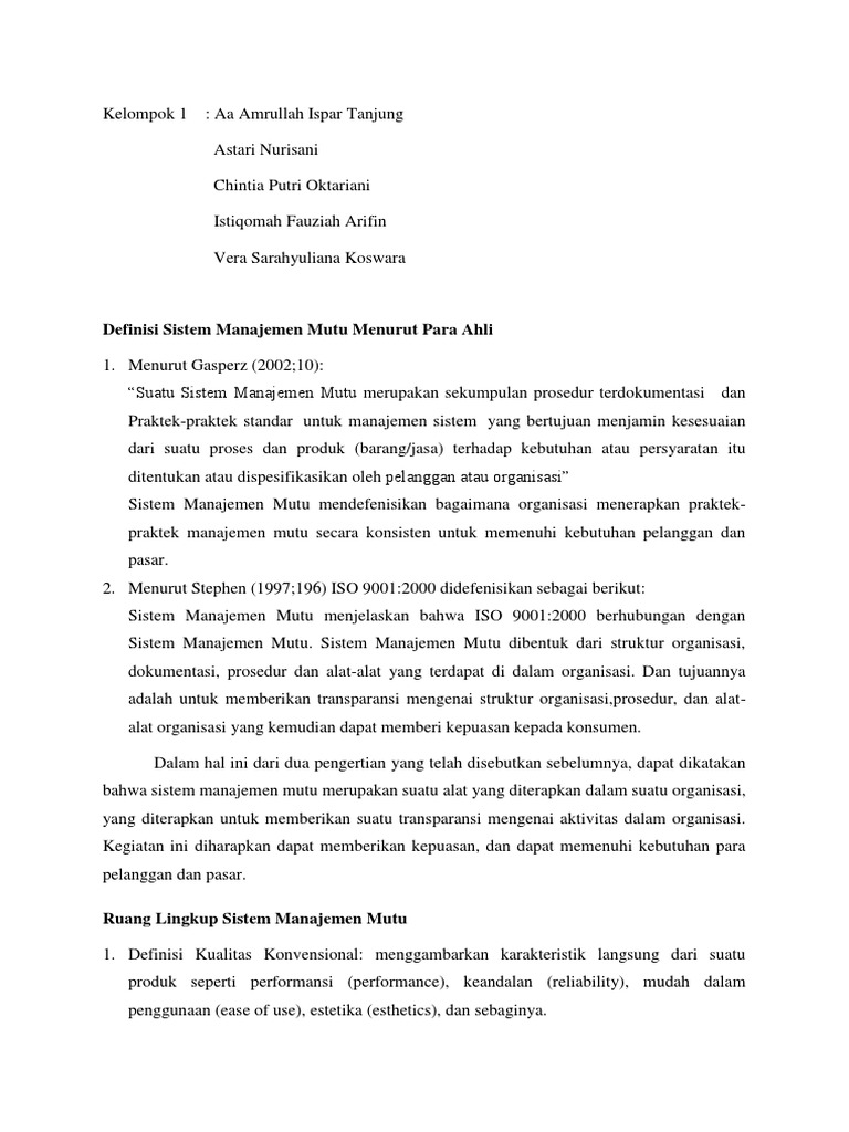 Iso 9000 2015 Pdf