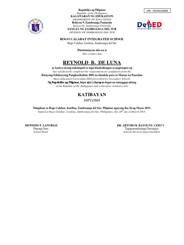 Diploma | PDF
