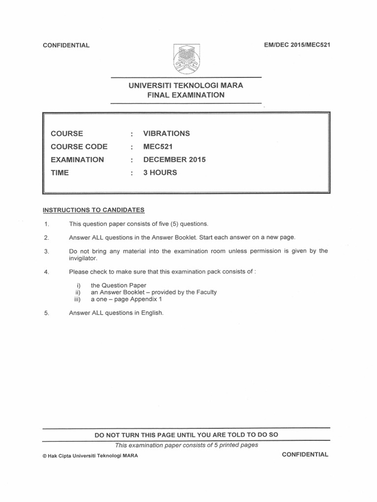 MEC521 | PDF