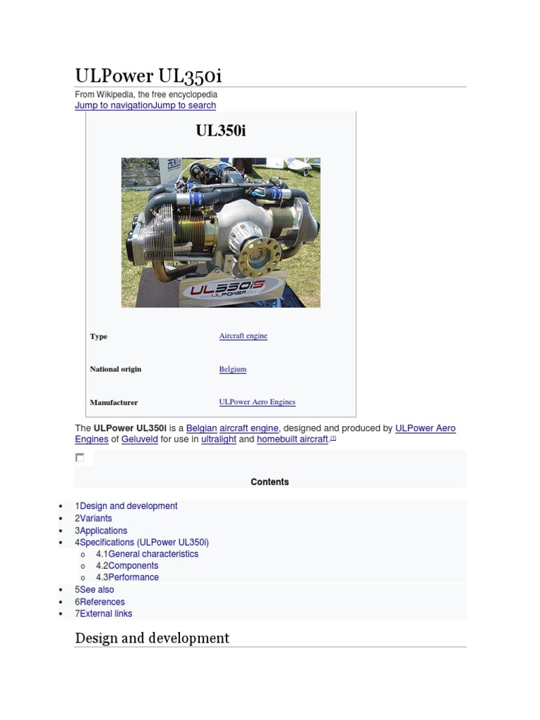 Ulpower Ul350I: Design and Development | PDF | Technology & Engineering