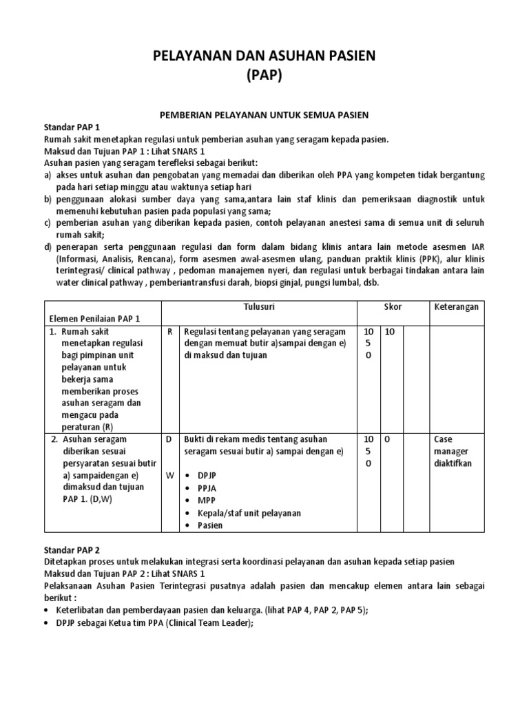 Instrumen (PAP) 2 | PDF