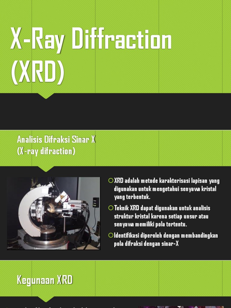 X Ray Diffraction | PDF