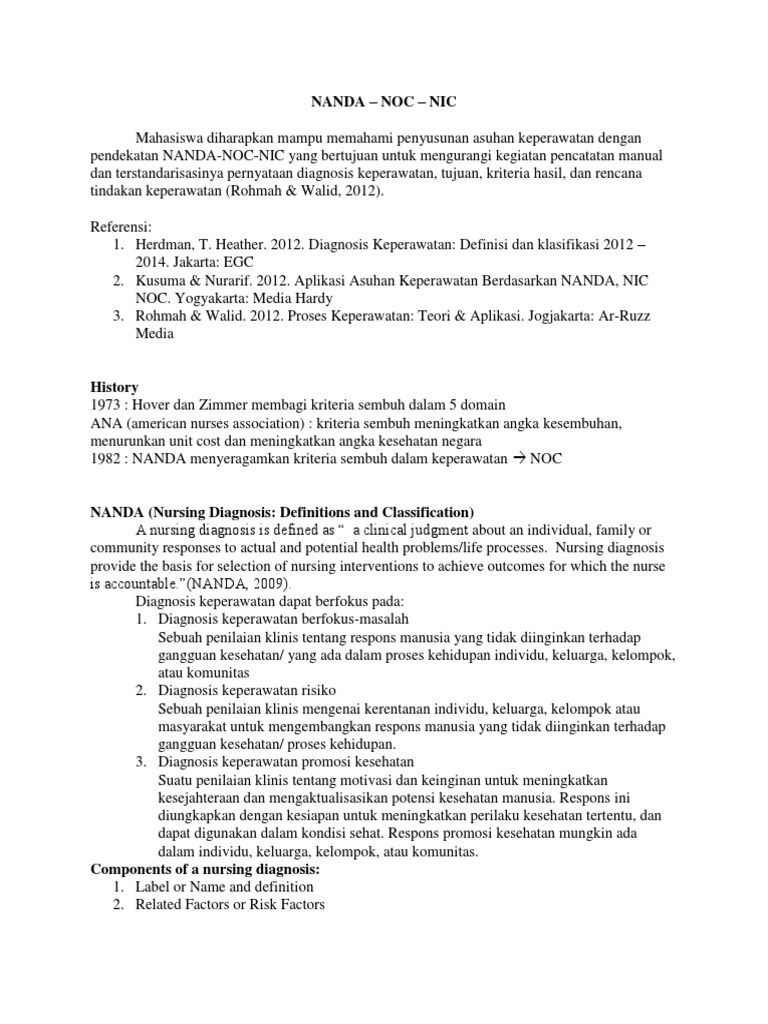 Nanda Noc Nic | PDF