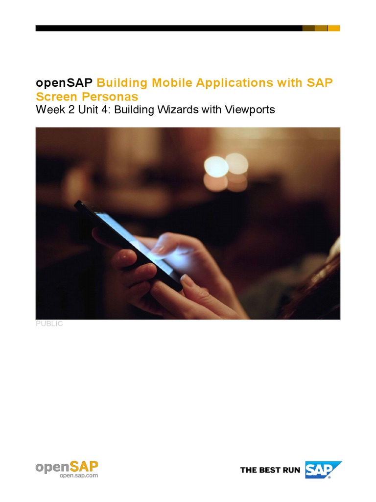 OpenSAP Sps4 Week 2 Unit 4 BWWV | PDF | Computer Programming | Trademark