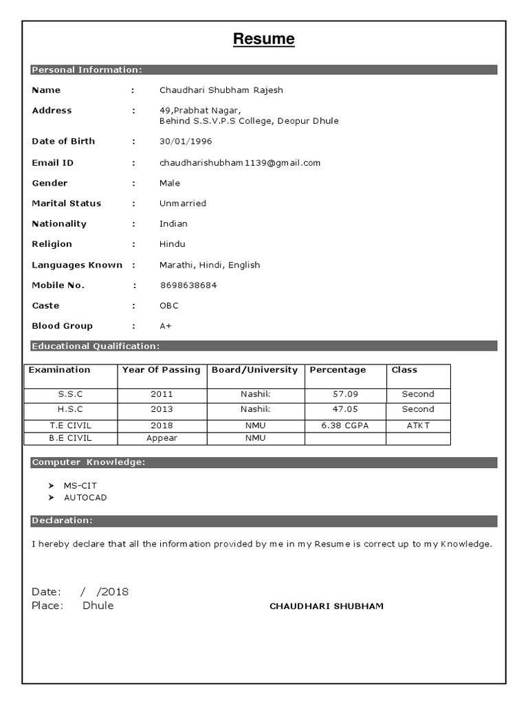 Ravindra Resume | PDF