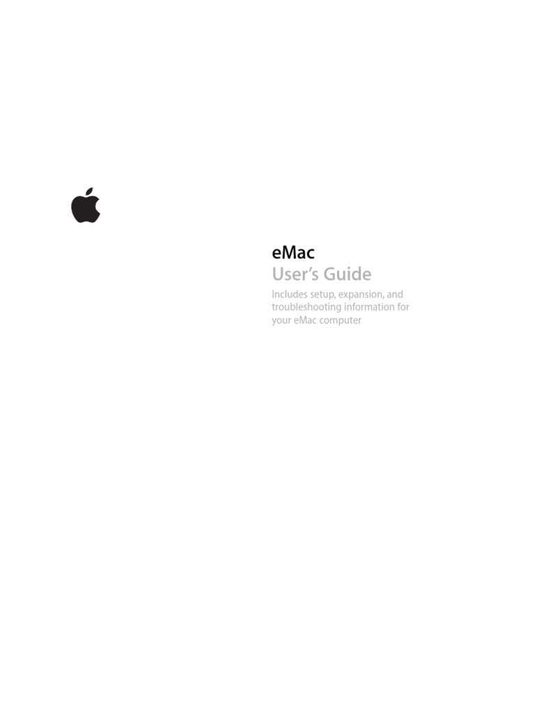 Emac 2005 User Guide | PDF | Airport | Usb