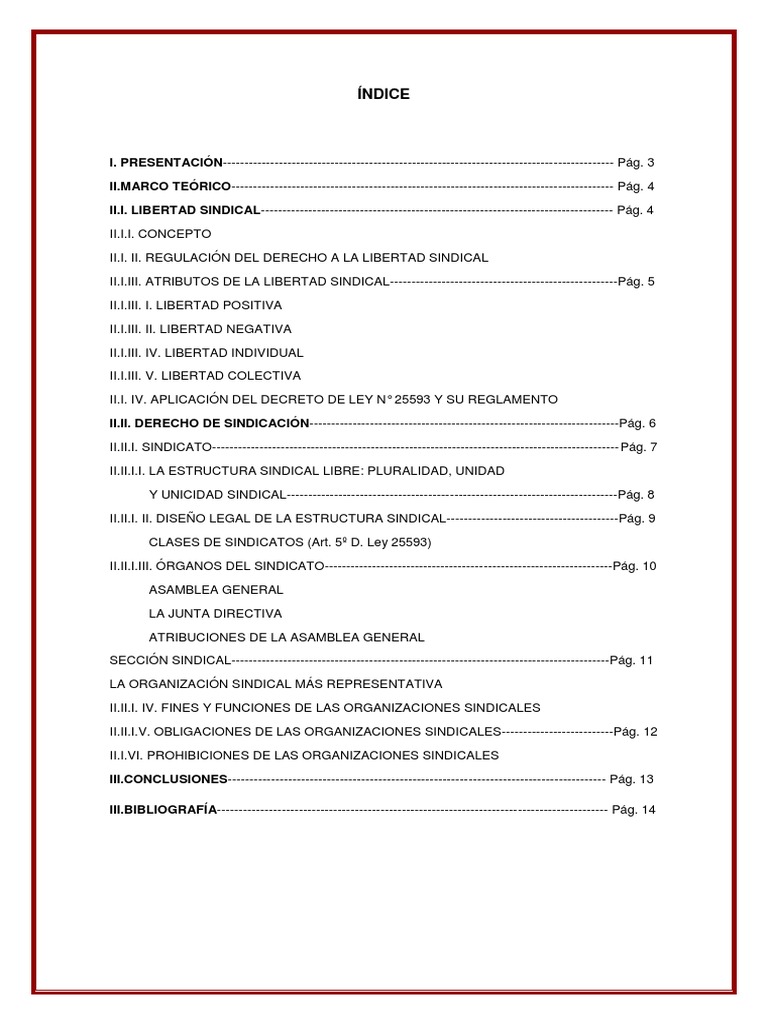 Derecho Sindical | PDF | Sindicato | Derecho laboral