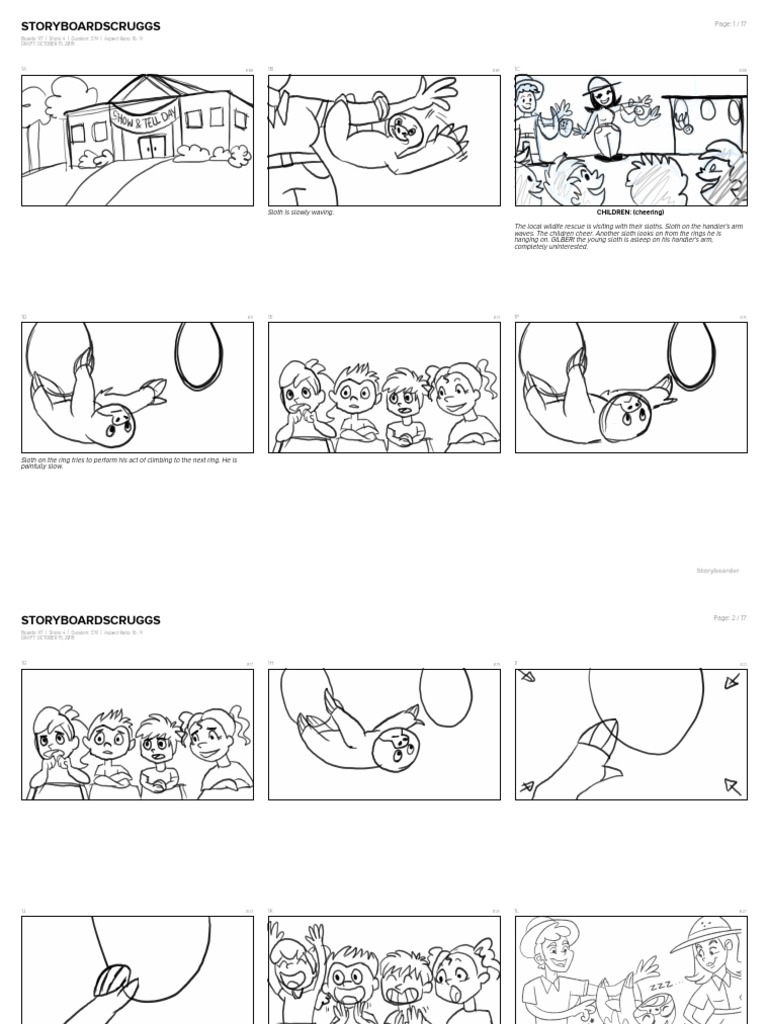 Storyboard | PDF | Leisure | Nature