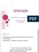 Panduan Penanganan Epistaksis R04.0 | PDF