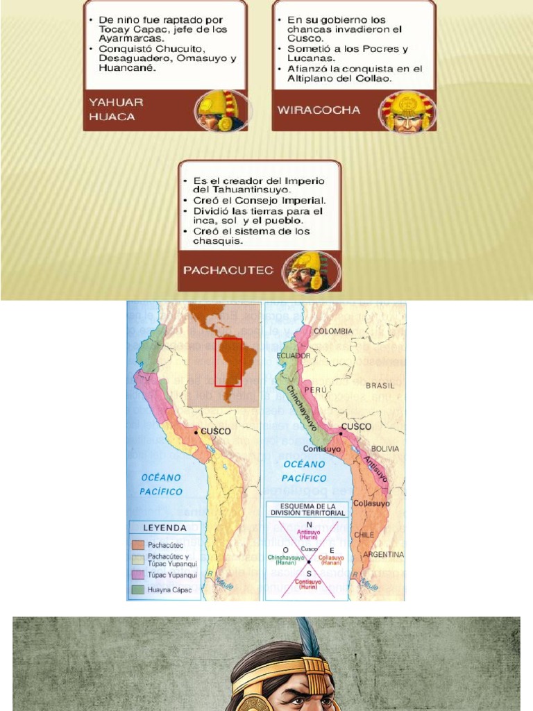 Los 3 Ultimos Incas Del Tahuantinsuyo | PDF | Imperio Inca