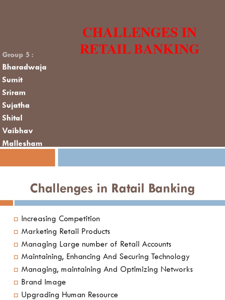 Challenge in Retail Banking | PDF