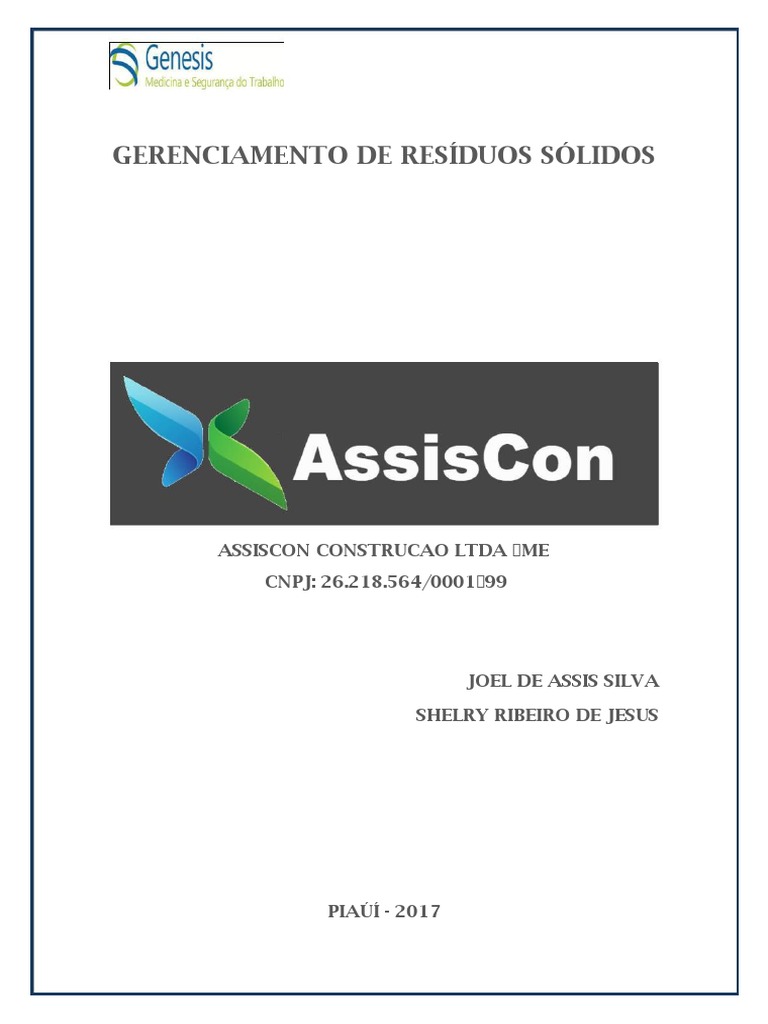 Pgrs Modelo | PDF | Reciclagem | Desperdício