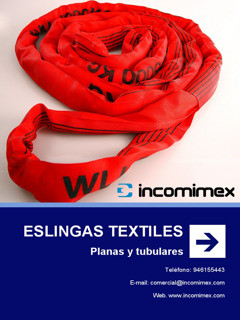 SDshkt9 Eslingas Textiles | PDF | Arco iris | Diseño gráfico